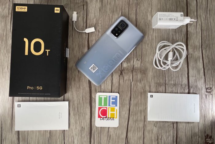 Los contenidos de la caja del Mi 10T Pro | Techcetera
