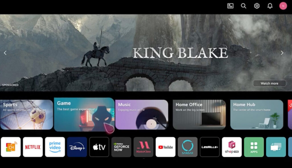 Así es WebOS 23 para SmartTVs | Techcetera